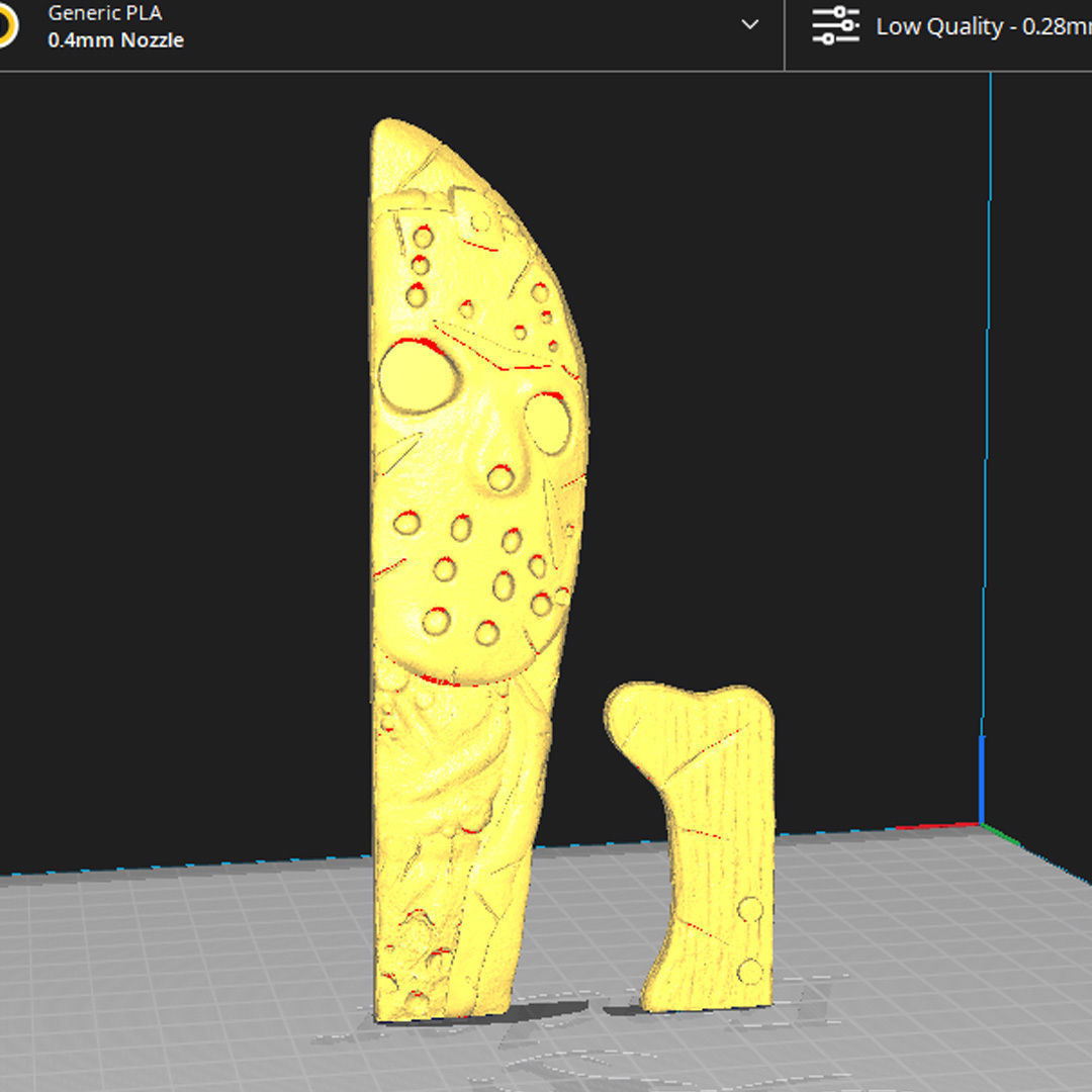 Horror Acccesories Friday 13th Jason Voorhees Machete 3D model | CGTrader