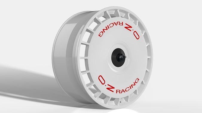 OZ Rally Racing Wheel 90s Group A Spec 3D model | CGTrader