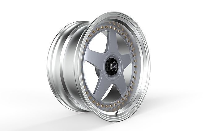 SSR Professor SP6 Wheel 3D model | CGTrader