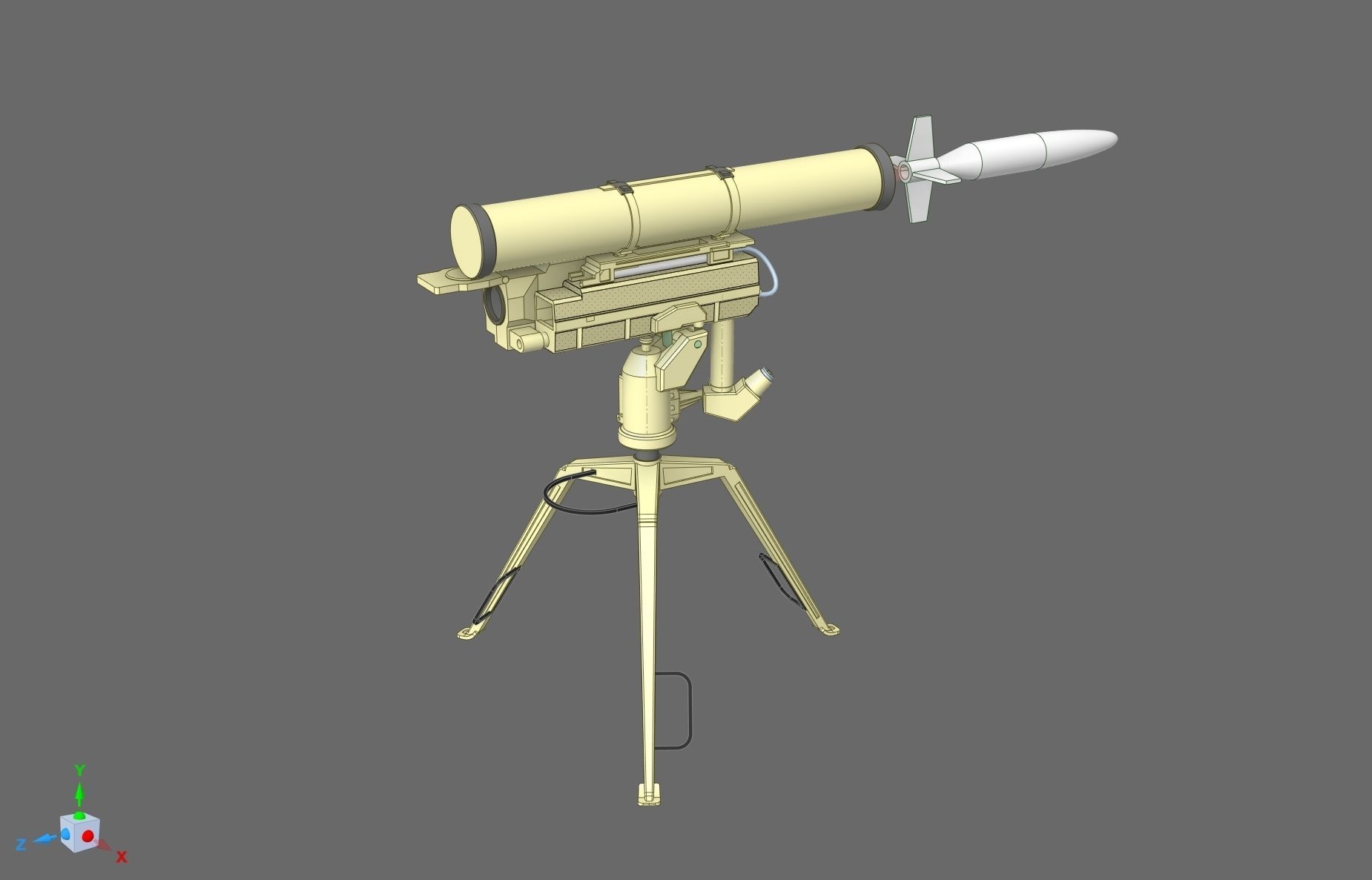 9M133 Kornet - AT-14 Spriggan Russian ATGM 3D model 3D printable | CGTrader