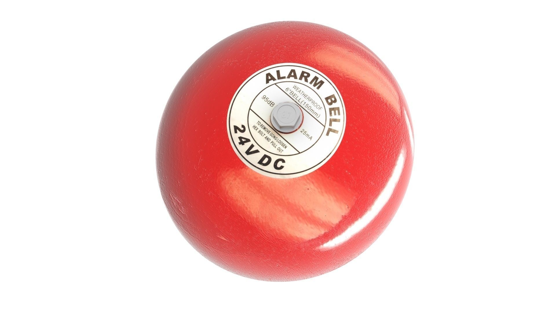 Fire Alarm Bell 3D model | CGTrader