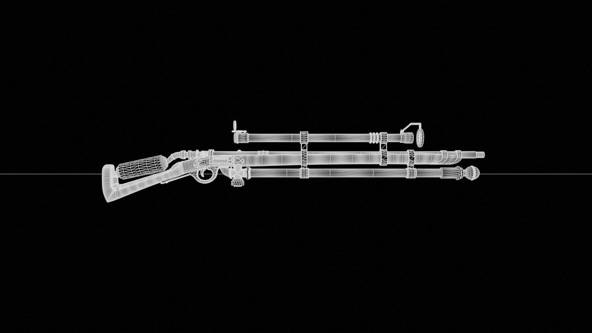 3D model Steam Sniper Rifle VR / AR / low-poly | CGTrader