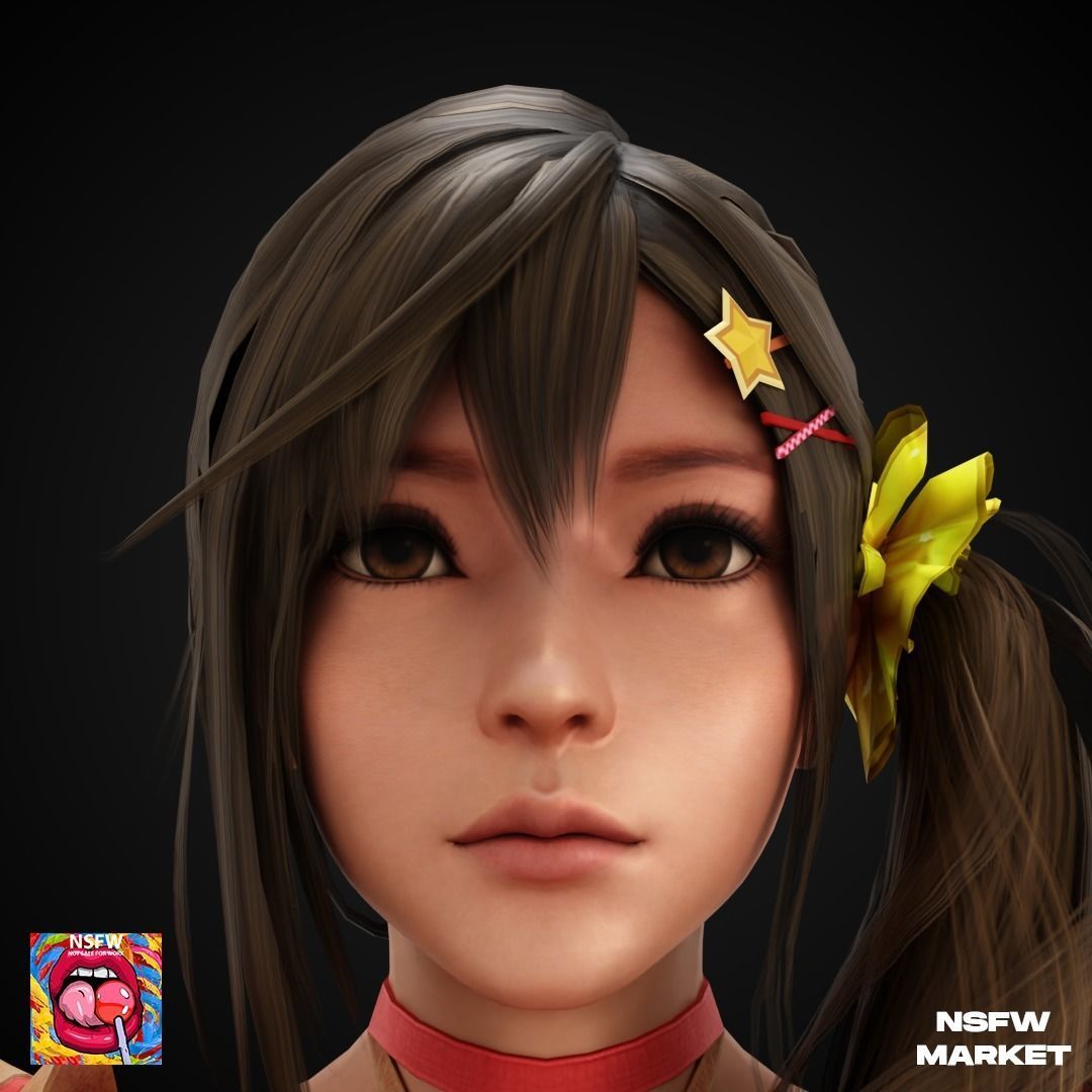 3d Model Exclusive Edition Rigged Character Misaki Venus Valkyrie Vr Ar Low Poly Cgtrader