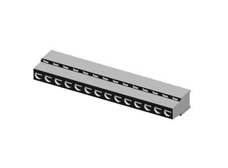 Eurostyle Terminal Blocks 14POS TERMI-BLOK PCB MOUNT free 3D model ...