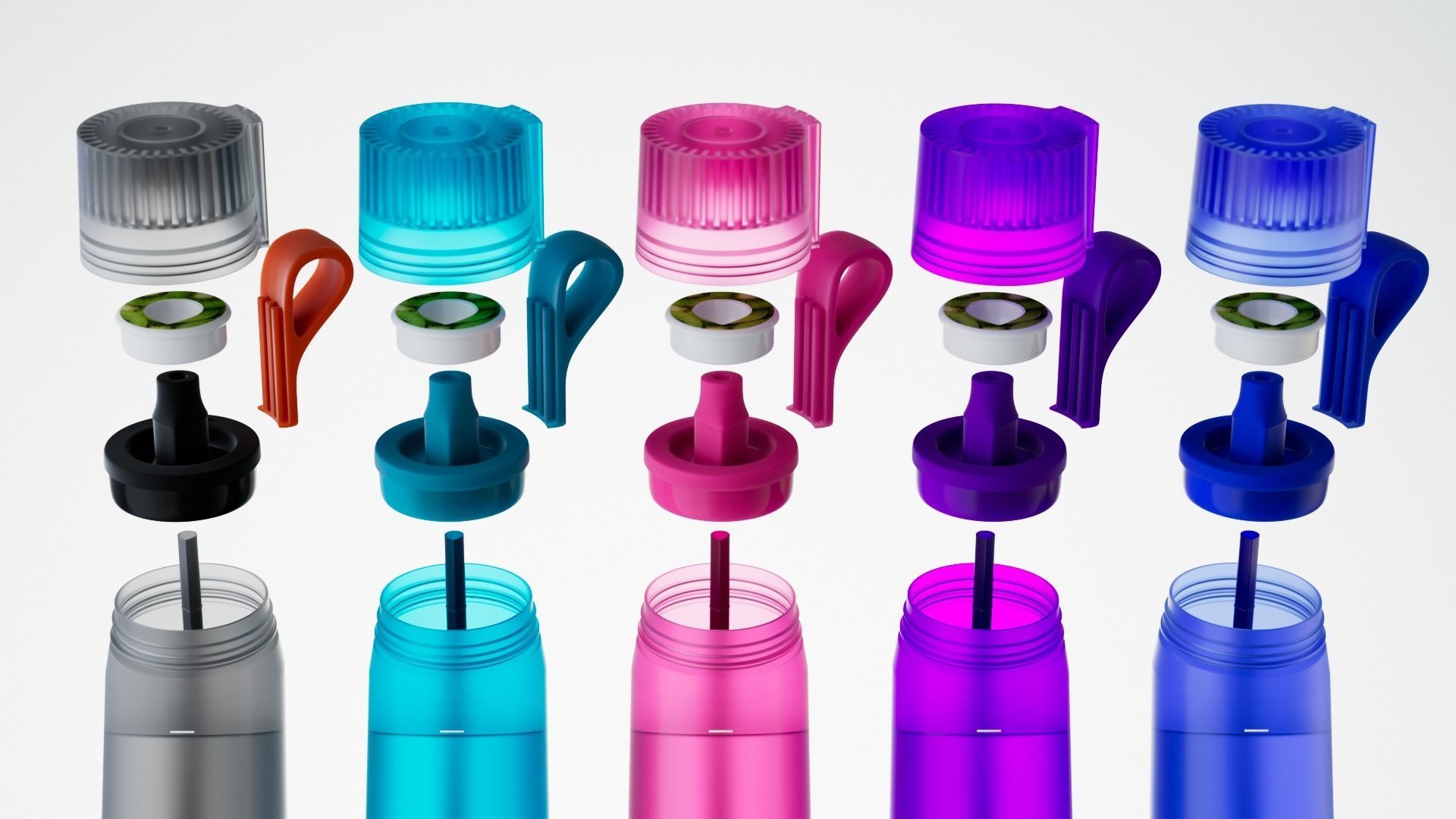 Air Up Water Bottle - Premium Cinema 4D Octane - Beverage 3D model ...