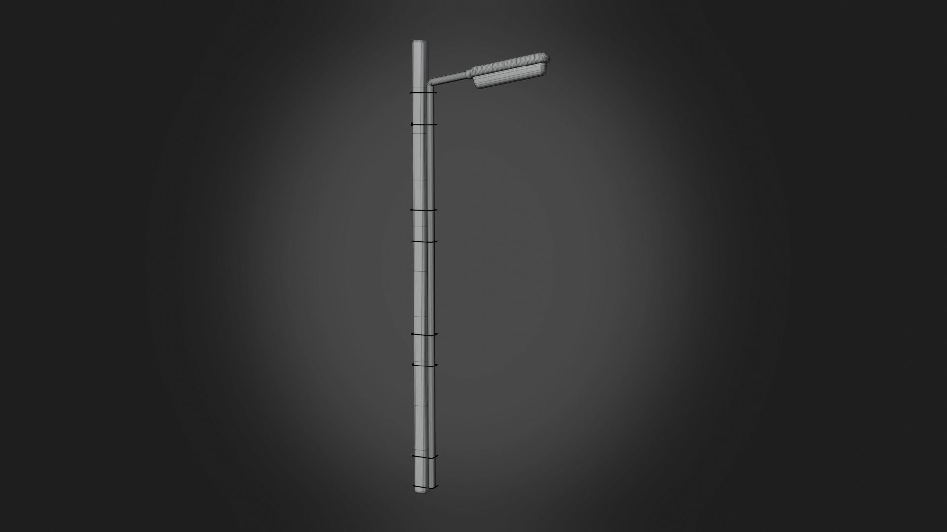 3D model Old dirty village street lamp post VR / AR / low-poly | CGTrader