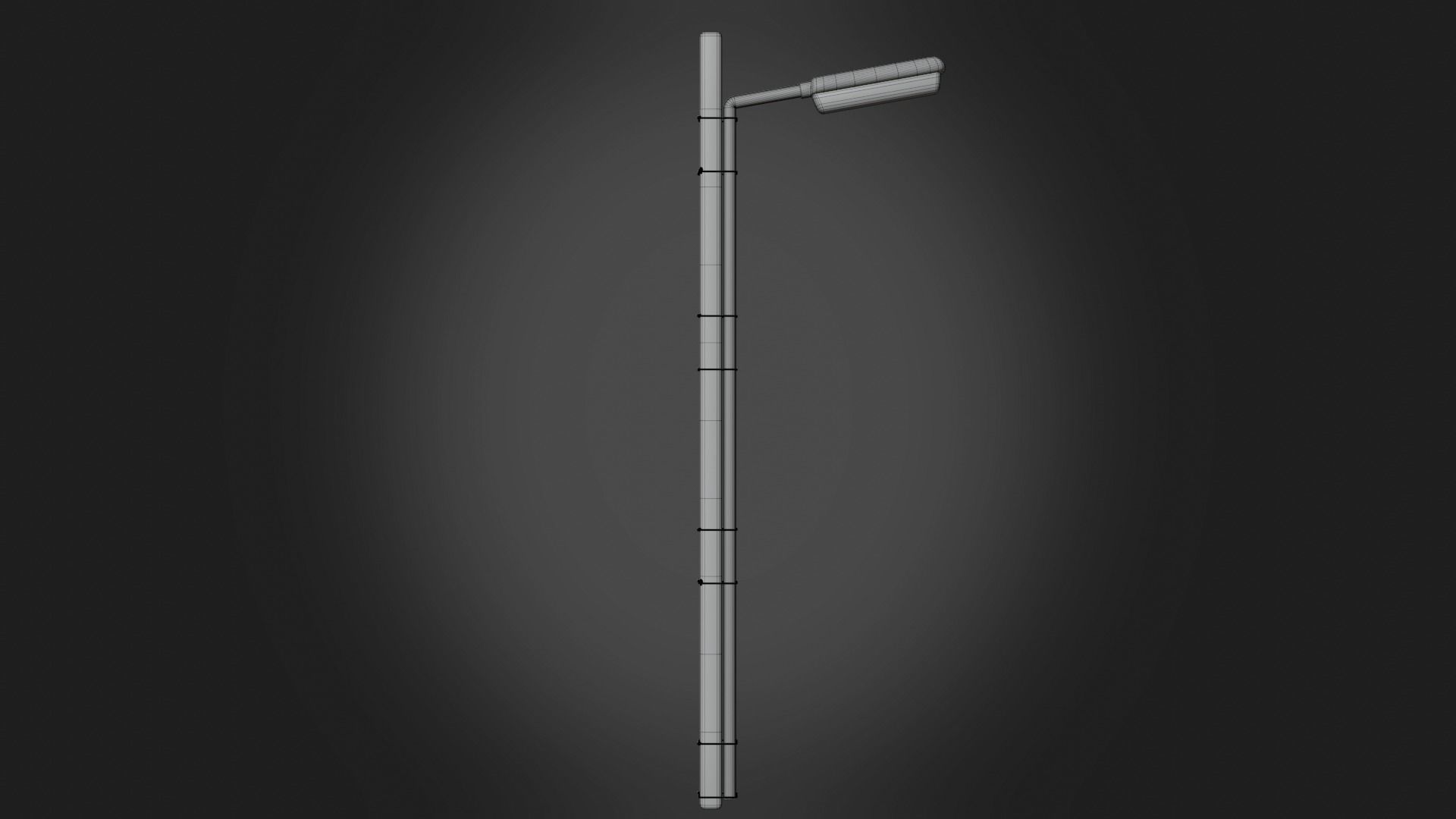 3D model Old dirty village street lamp post VR / AR / low-poly | CGTrader