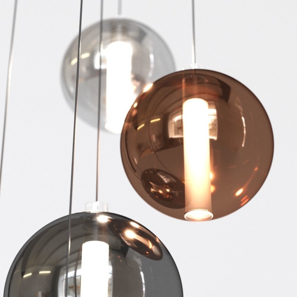 Cangini e Tucci Eclisse Max Pendant Ceiling Lamp 3D model | CGTrader