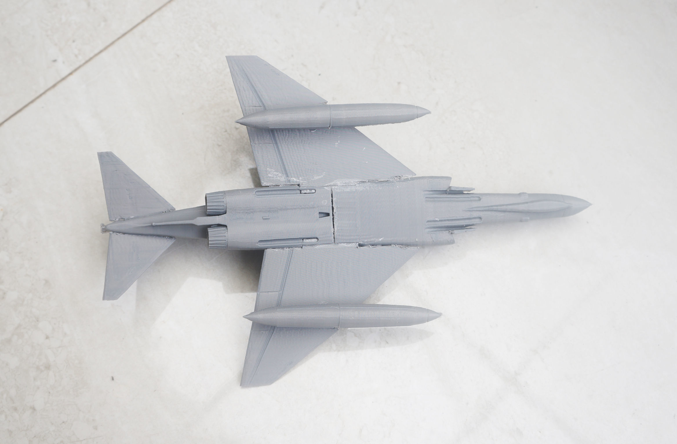F-4 PHANTOM II SCALE 1-72 3D PRINT READY STL FILES 3D model 3D printable | CGTrader