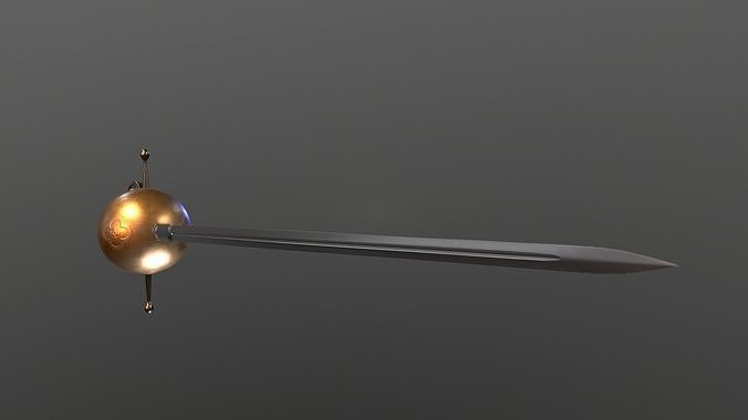3D model Rapier low poly game ready VR / AR / low-poly | CGTrader