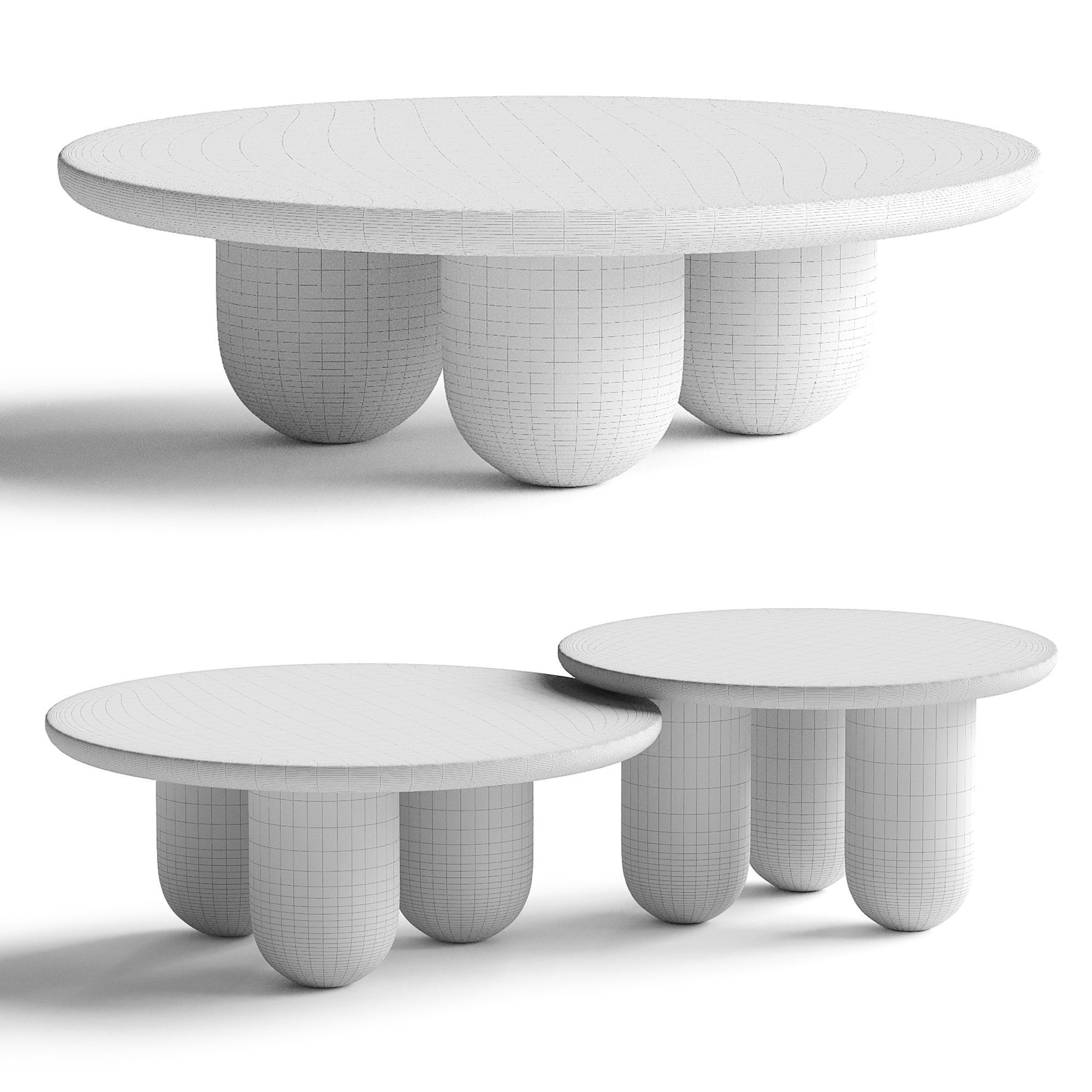 3D model Tables by MSJ Furniture Studio VR / AR / low-poly | CGTrader
