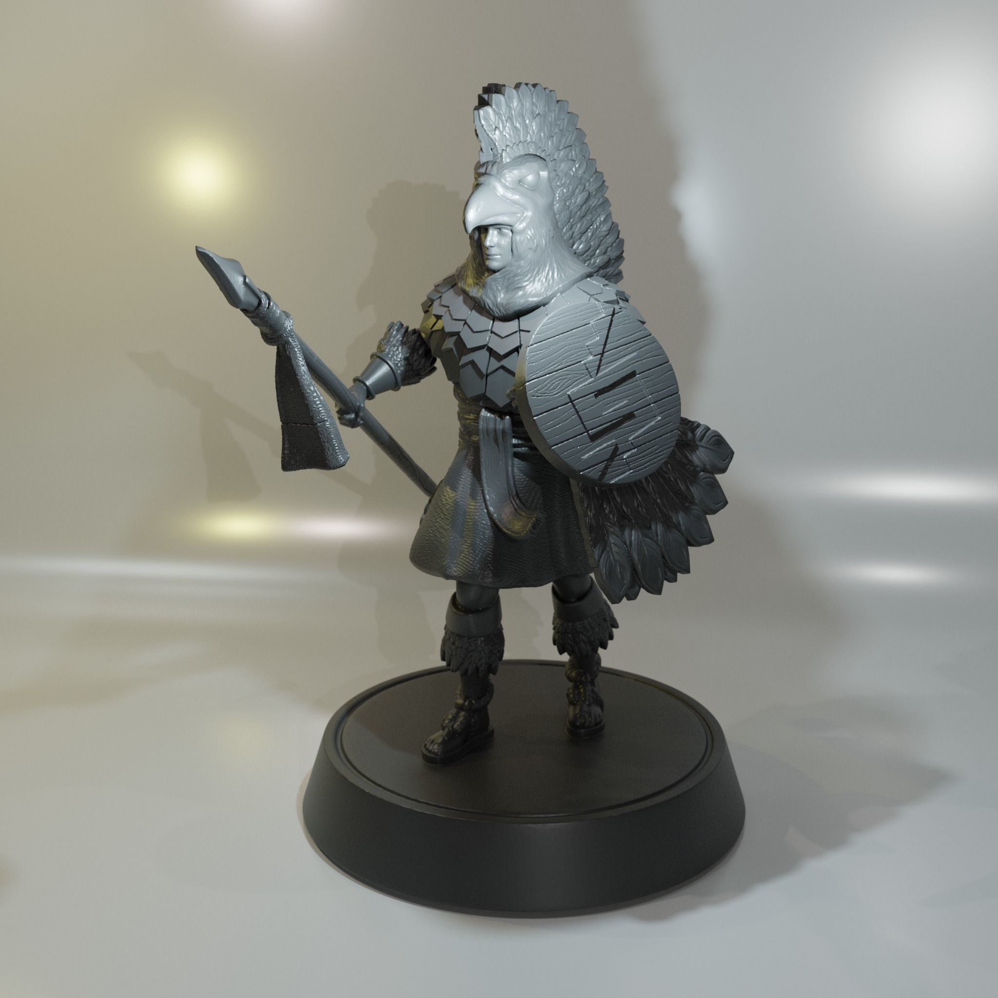 Inca Eagle Warrior Age Of Empires II to Collectibles 3D model 3D ...