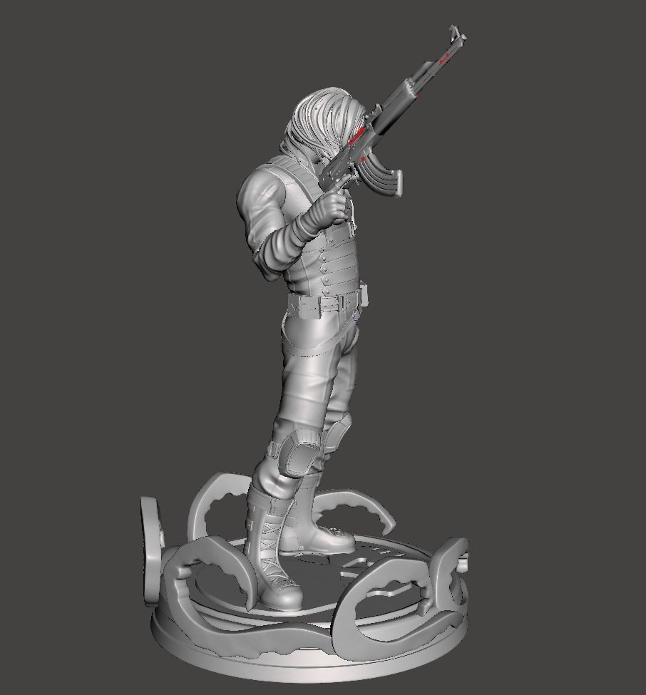 Winter Soldier 3d model for 3d printing 3D model 3D printable | CGTrader