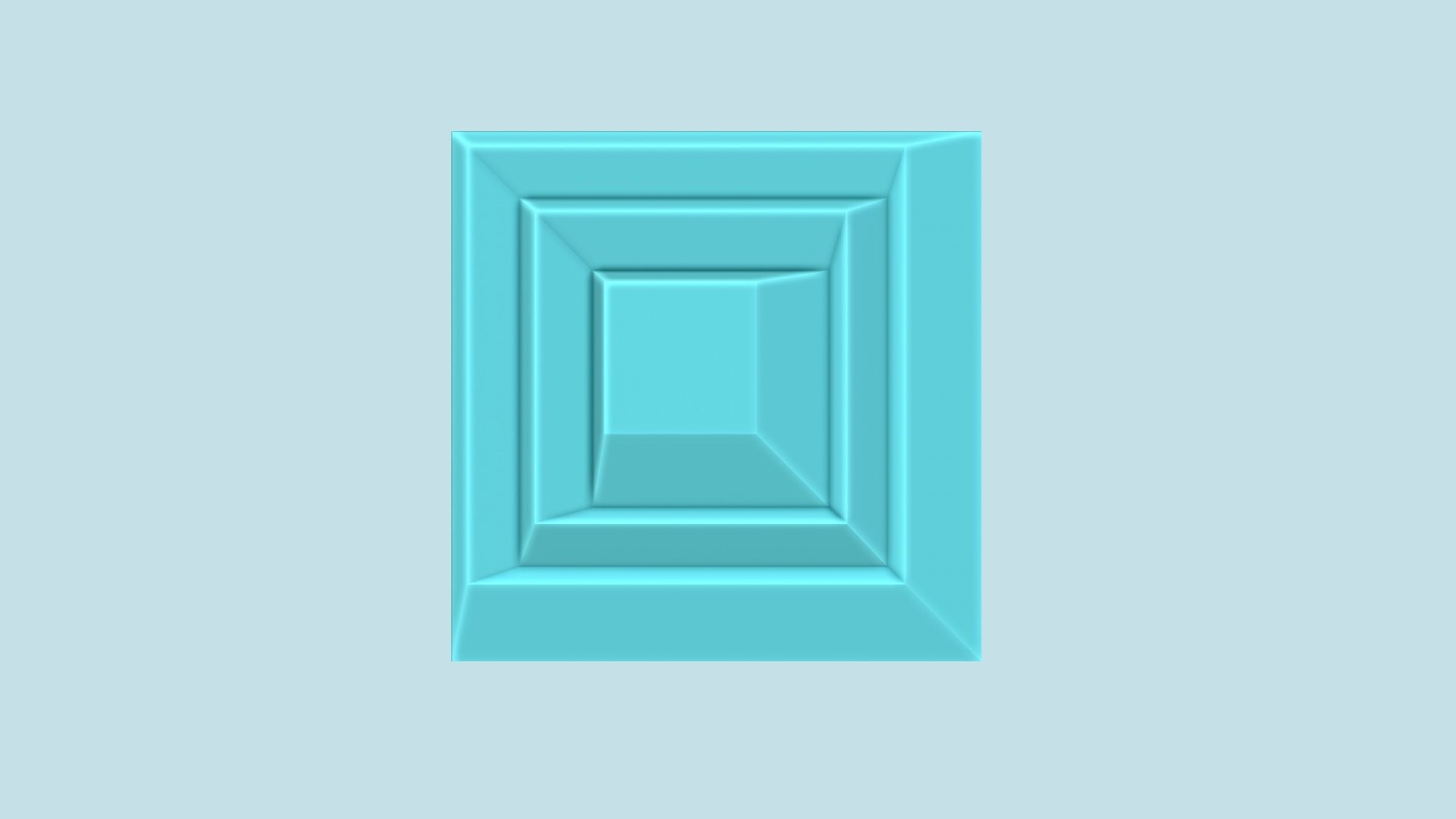 Wall Panel A06 Squares - Interior Design Decoration 3D model 3D ...