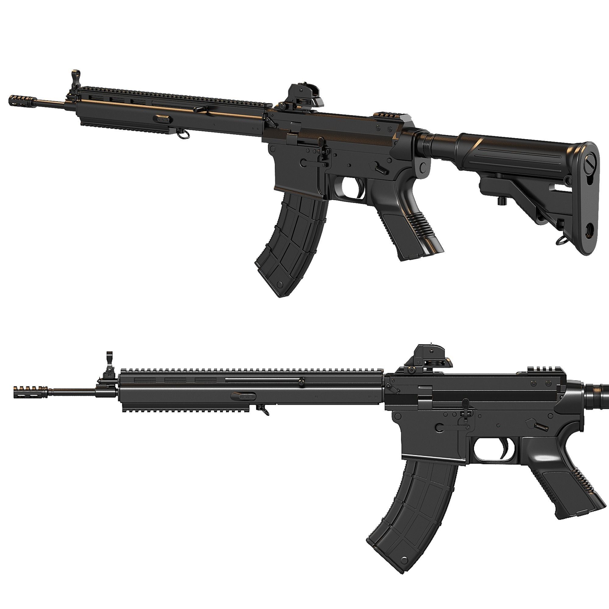 M416 Weapon 3D model | CGTrader