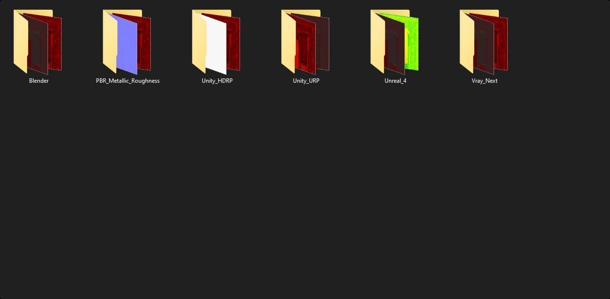 3D model Gaming keyboard gamer rgb lava red style emissive lowpoly VR ...