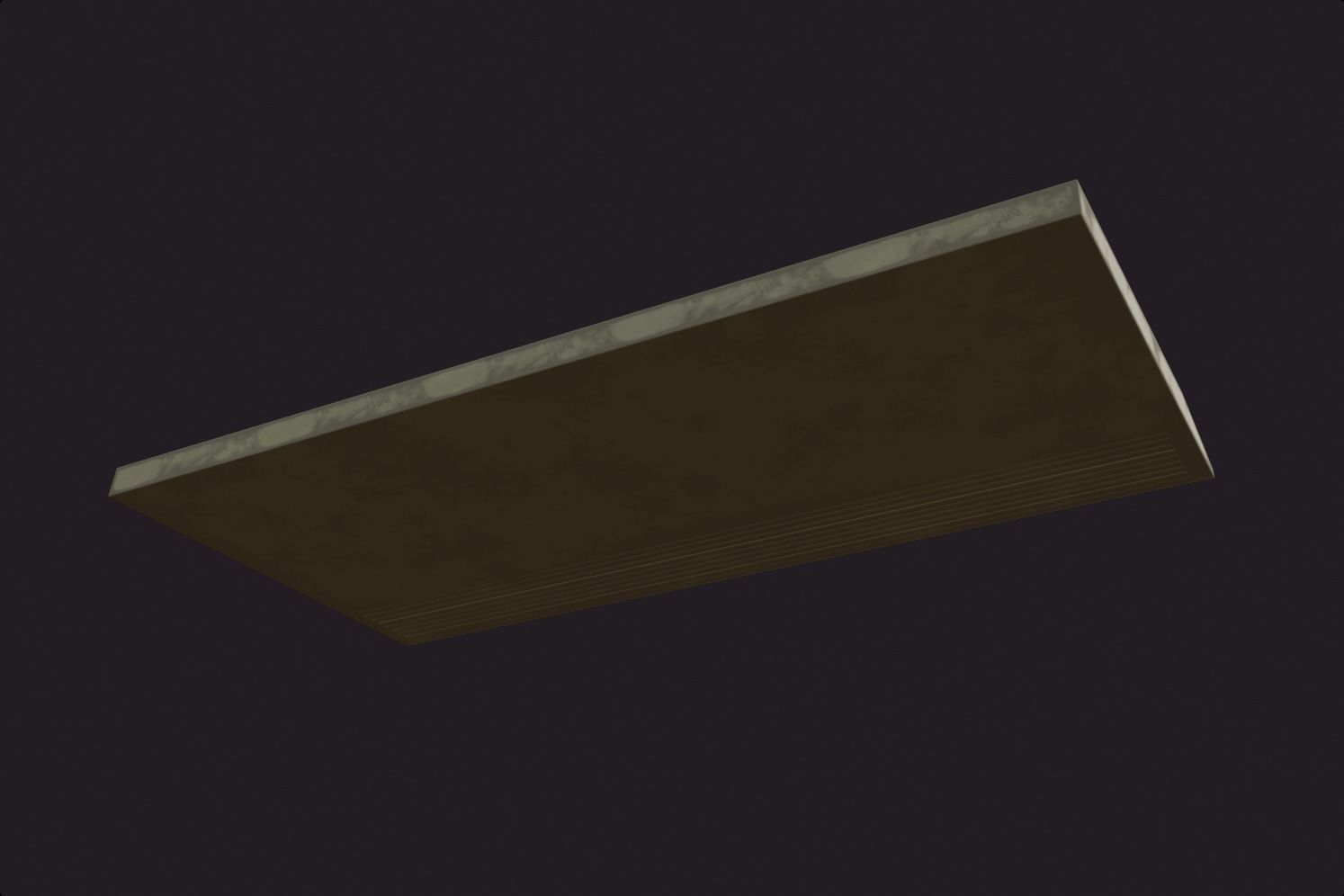 3D model Old retro keyboard game ready lowpoly dirty dirt pbr texture ...