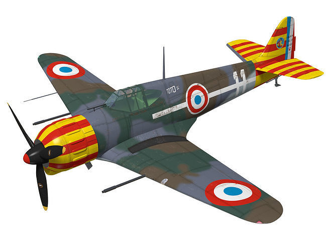 bloch MB152 3D model | CGTrader