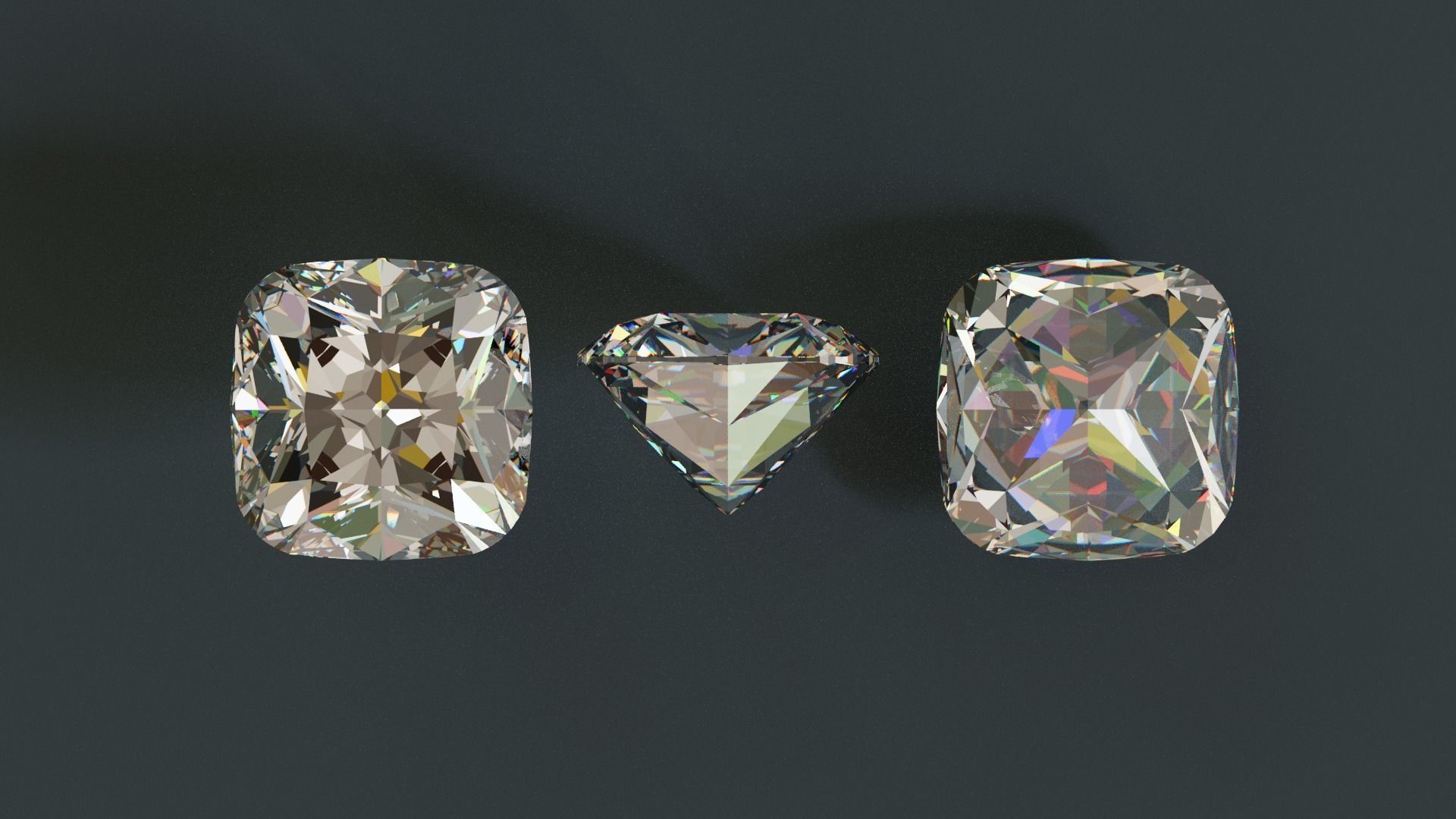 3D model Diamonds VR / AR / low-poly | CGTrader