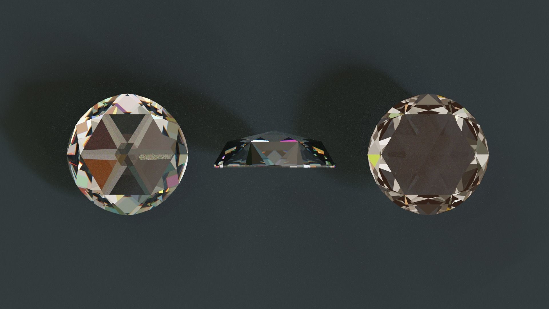 3D model Diamonds VR / AR / low-poly | CGTrader