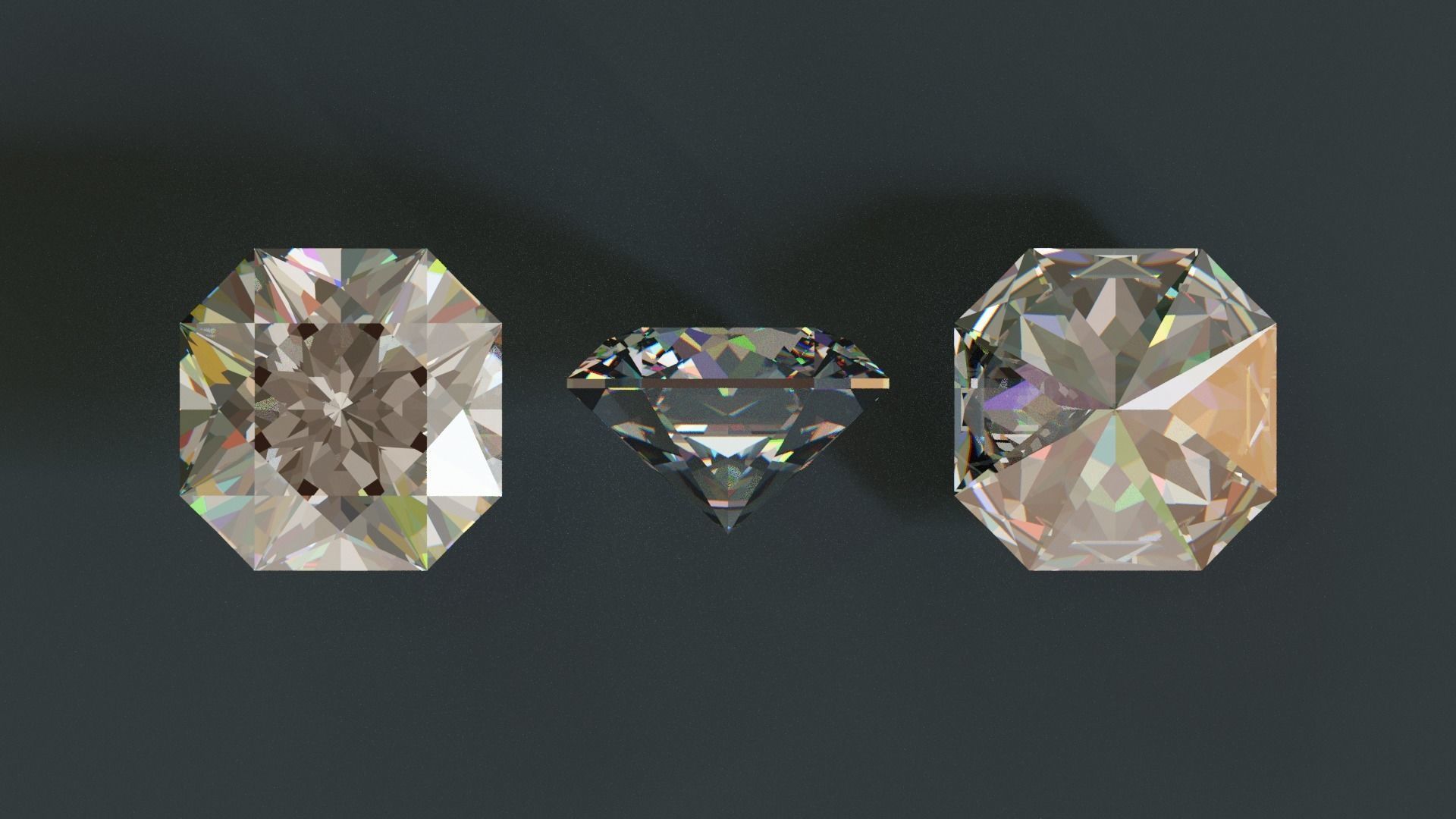 3D model Diamonds VR / AR / low-poly | CGTrader