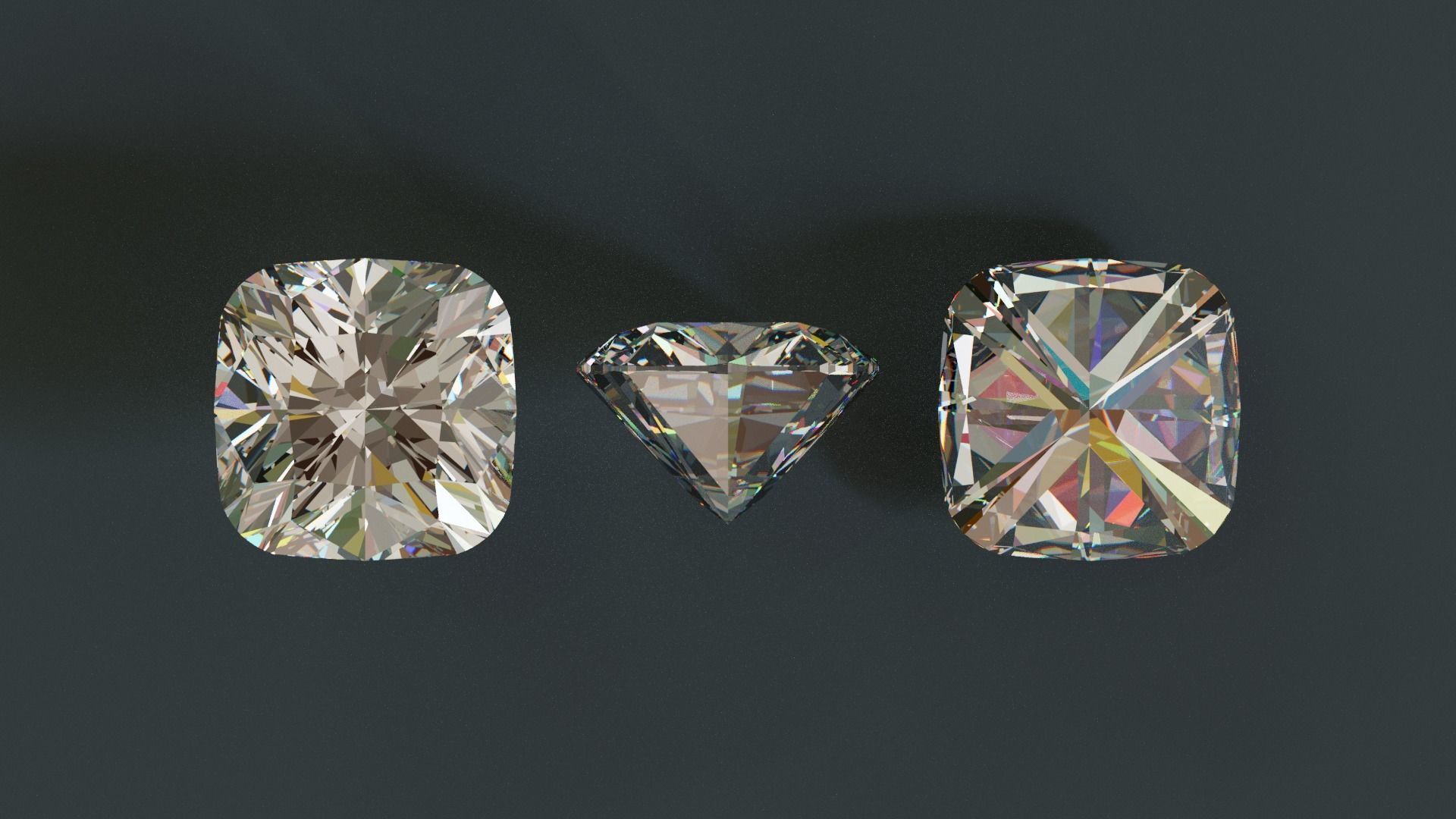 3D model Diamonds VR / AR / low-poly | CGTrader
