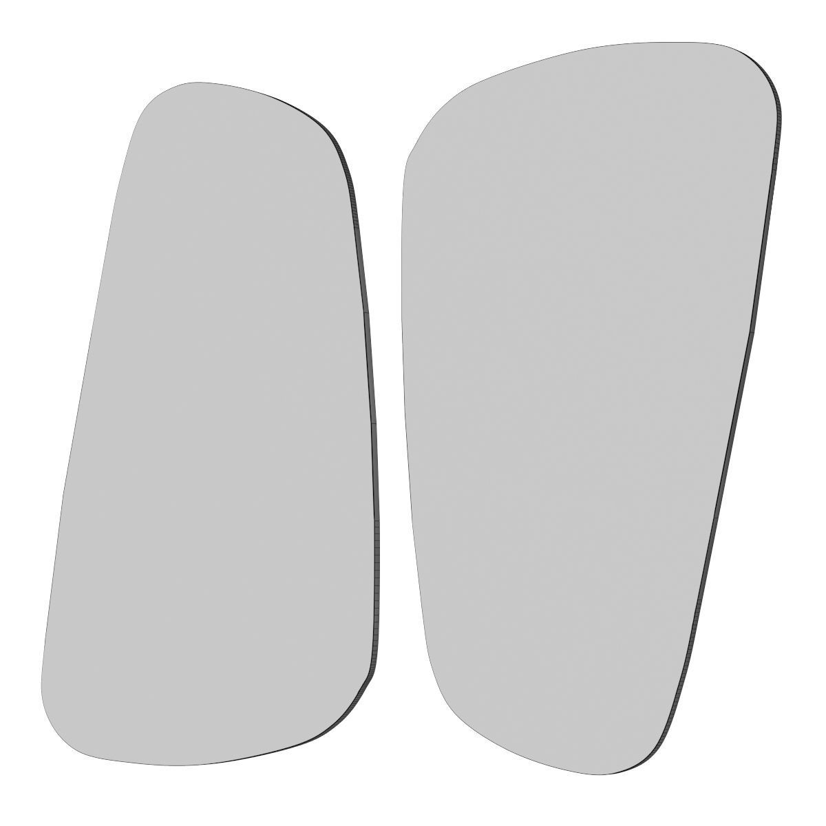 Zara Home - IRREGULAR-SHAPED MIRROR 3D model | CGTrader