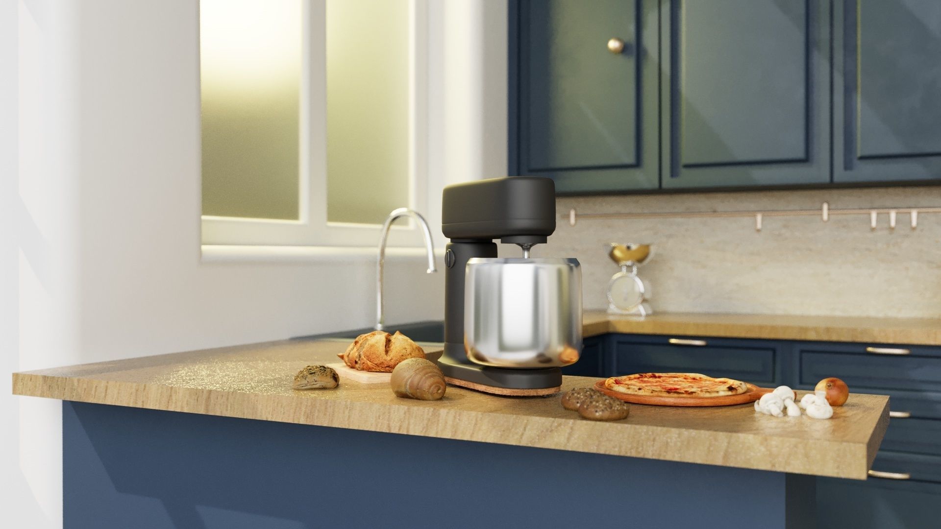 food mixer - blender 3D model | CGTrader