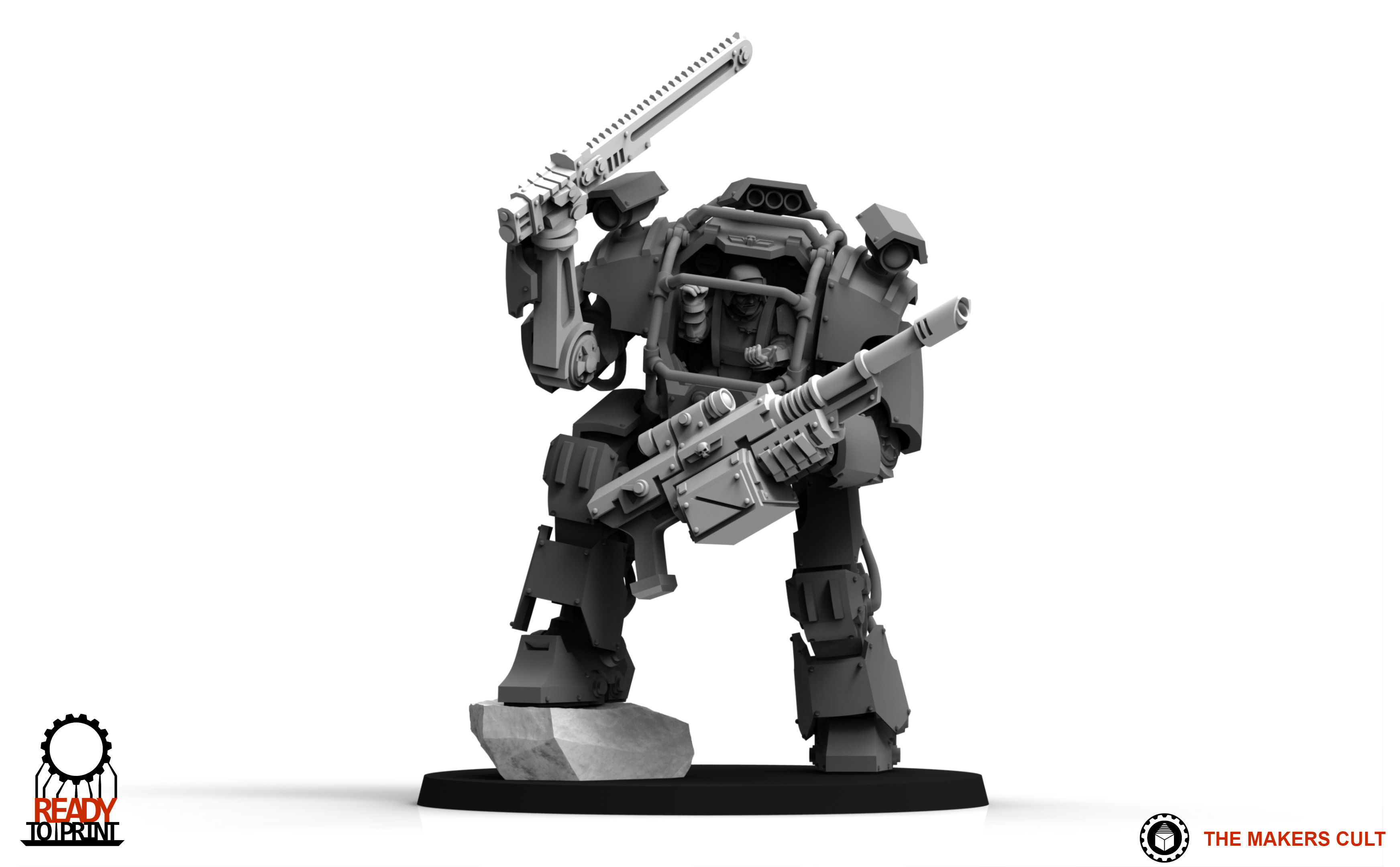 Universal Guard - Mech Suit Expansion Pack 3D model 3D printable | CGTrader