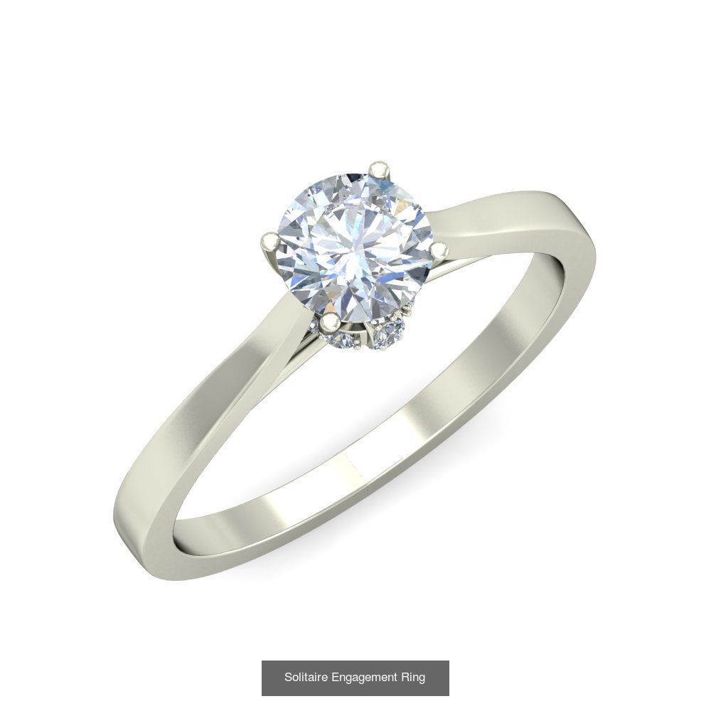 Solitaire Ring Designs 3D Model Collection 3D printable | CGTrader