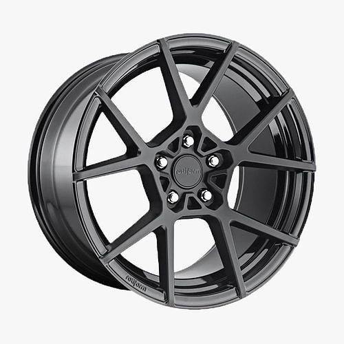 3D model Rotiform KPS Wheel Matte Black With Gloss Black Windows VR ...