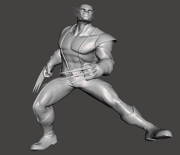 wolverine 3d model for 3d printing 3D model 3D printable | CGTrader