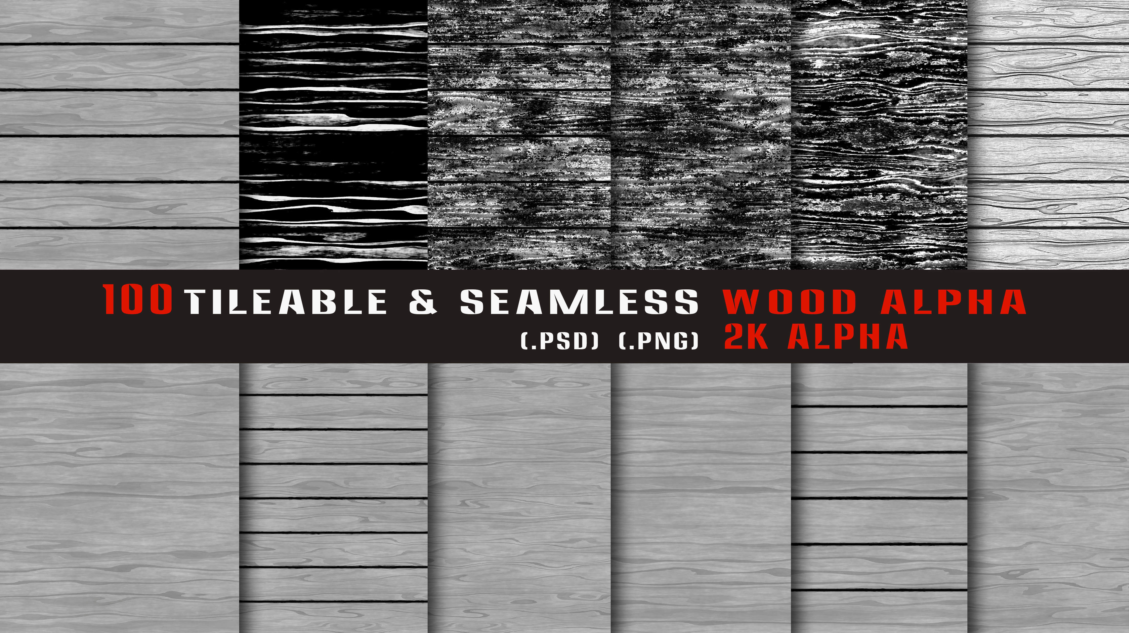 100 Tileable and Seamless Wood Alpha-Vol3 Texture | CGTrader