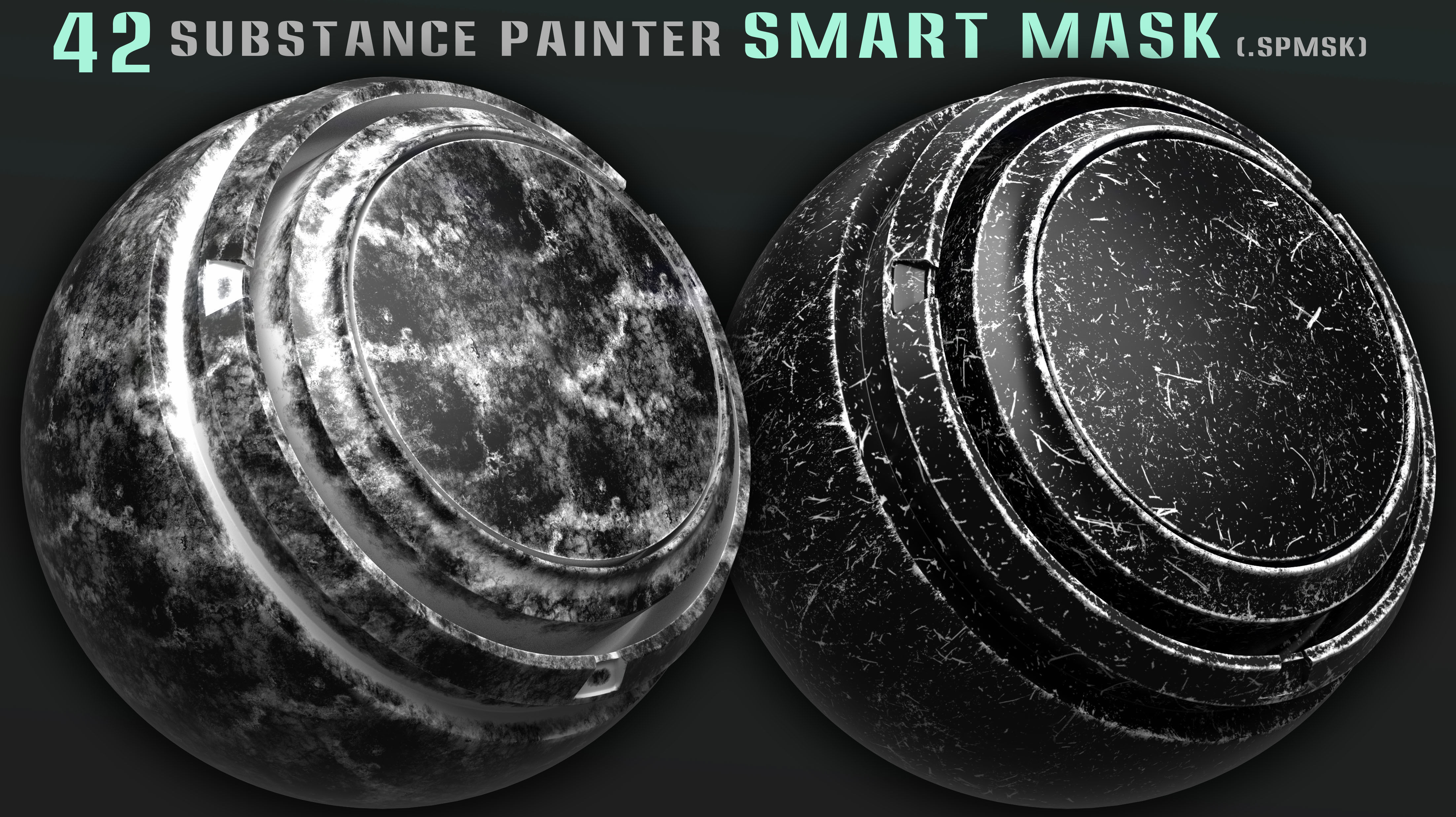 42 substance painter smart mask-Vol2 Texture | CGTrader