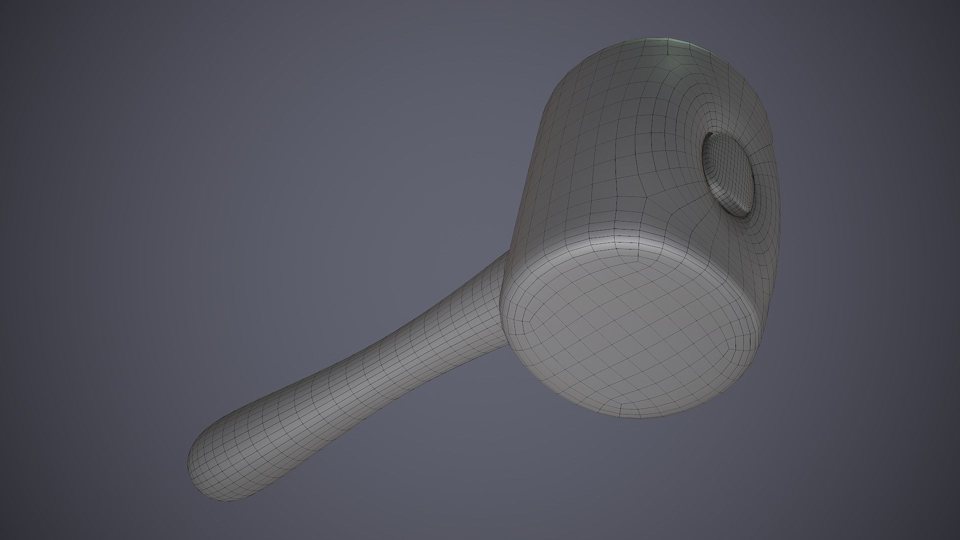 3D model Wooden Mallet VR / AR / low-poly | CGTrader