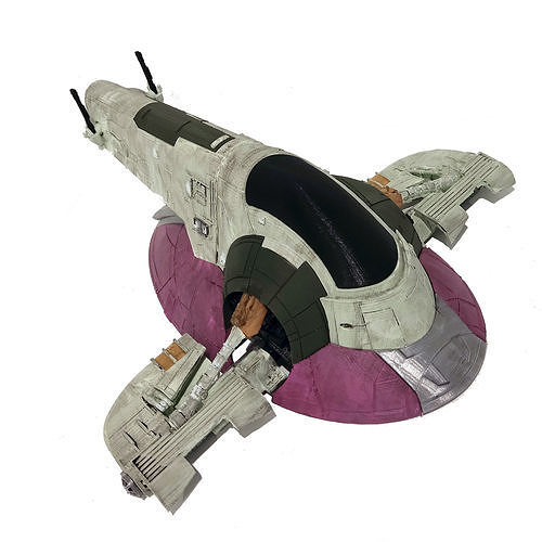 STAR WARS BOBA FETT SLAVE 1 READY TO PRINT 3D model 3D printable | CGTrader