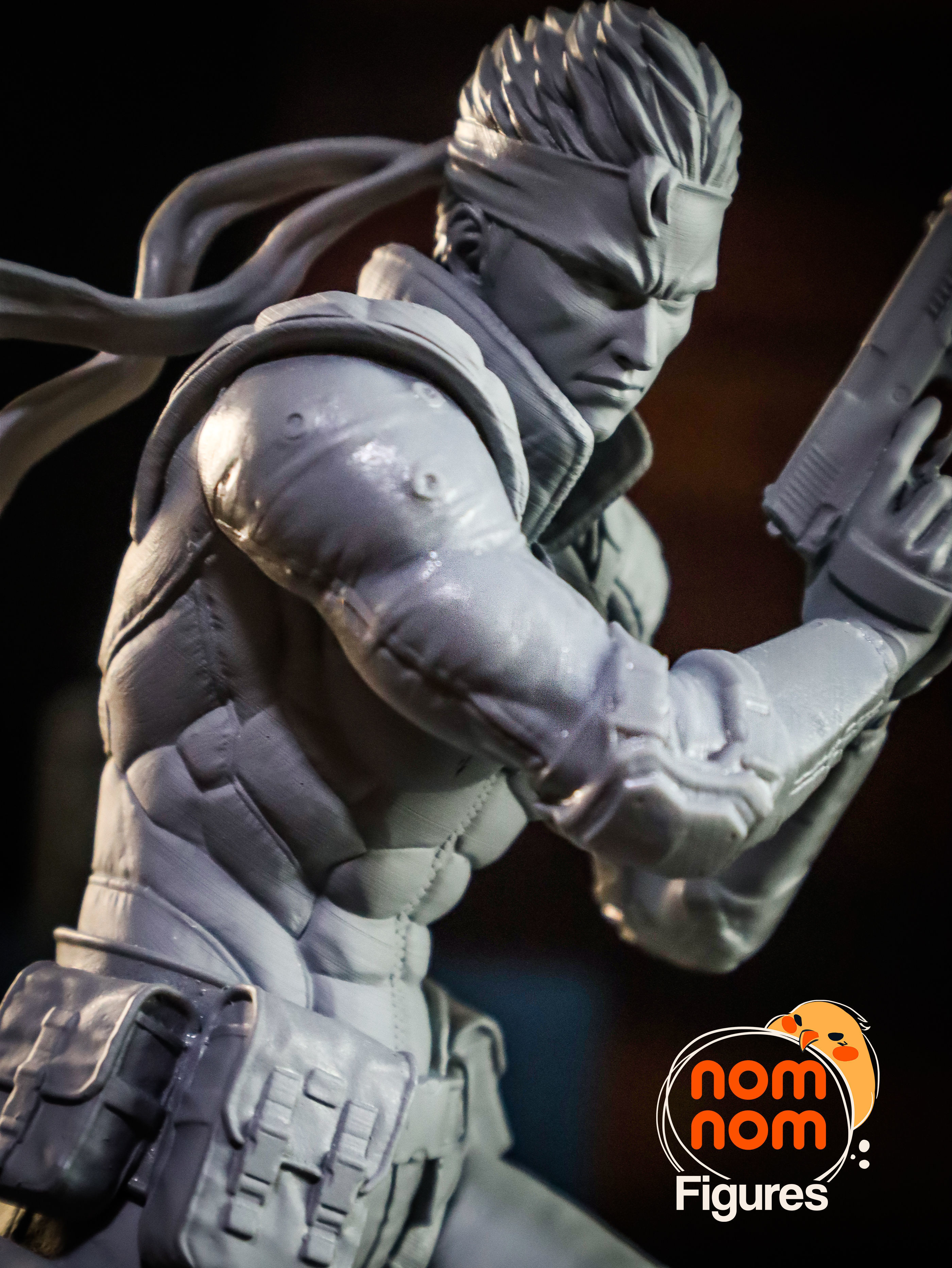 Solid Snake - Metal Gear Solid 3D model 3D printable | CGTrader