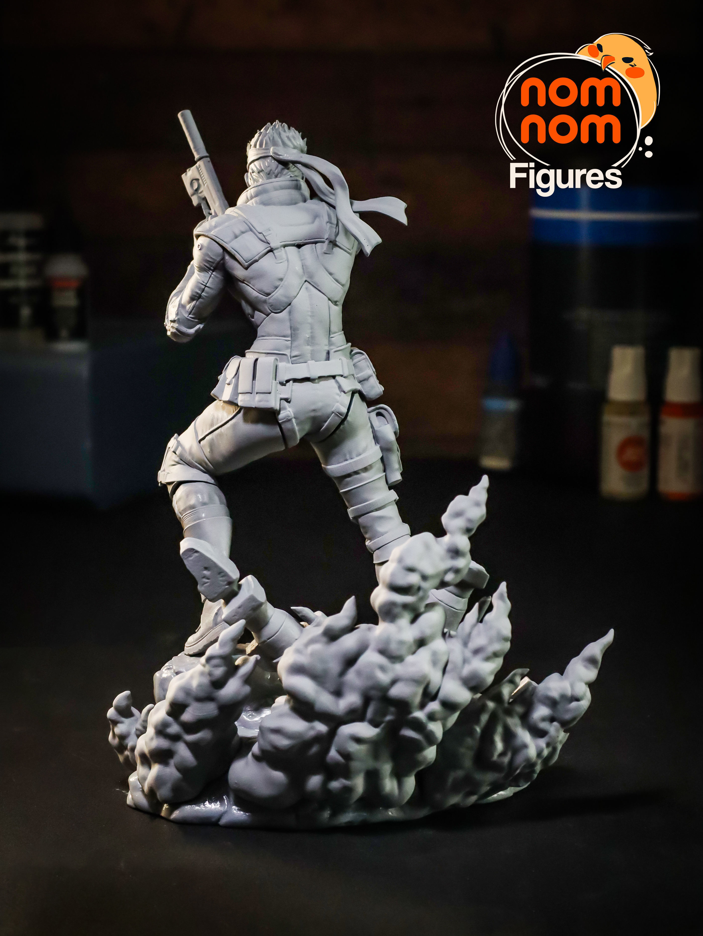 Solid Snake - Metal Gear Solid 3D model 3D printable | CGTrader