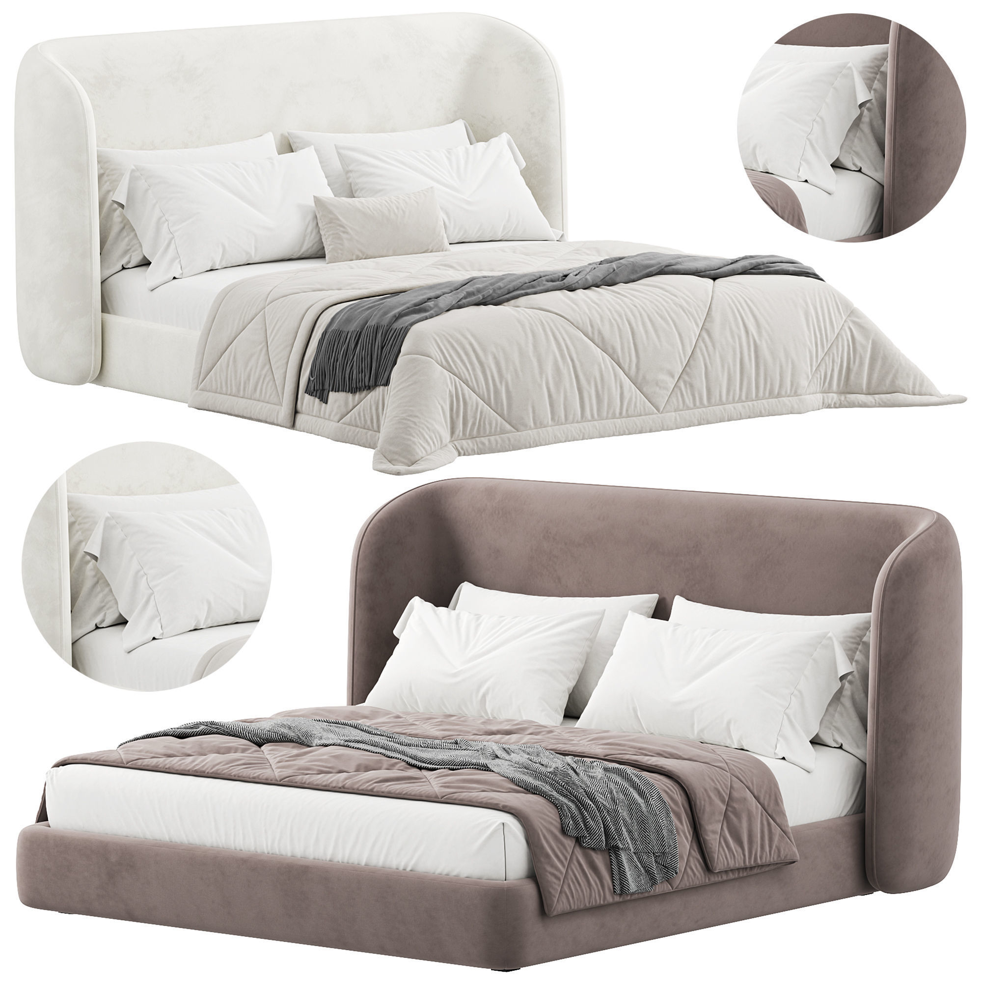 Caillou Bed By Liujoliving 3D model | CGTrader