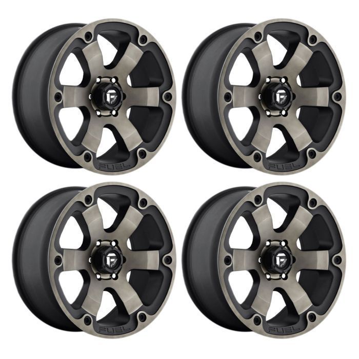 Fuel Beast Wheel Black With Dark Tint Face F150 Raptor 3D model | CGTrader