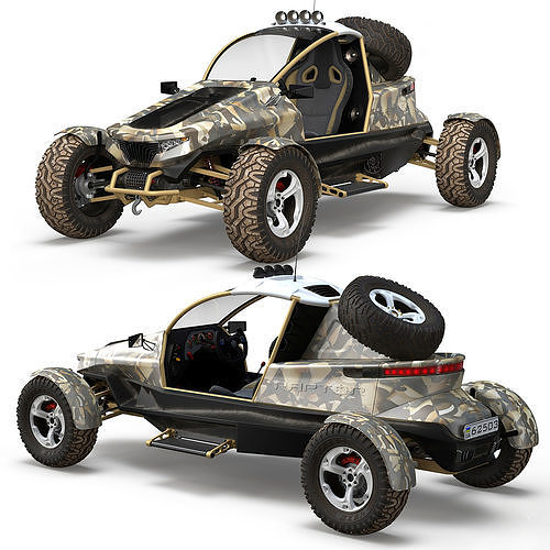 Modern off-road vehicle 3D model | CGTrader