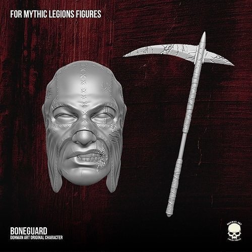 Boneguard kit for Mythic Legions 3D model 3D printable | CGTrader