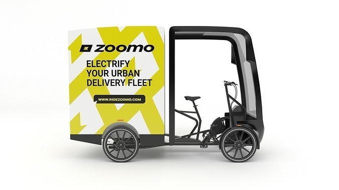 Zoomo Cargo e-bike 3D model | CGTrader