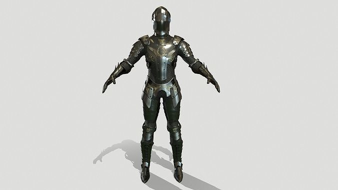 Fantasy Armor free VR / AR / low-poly 3D model | CGTrader