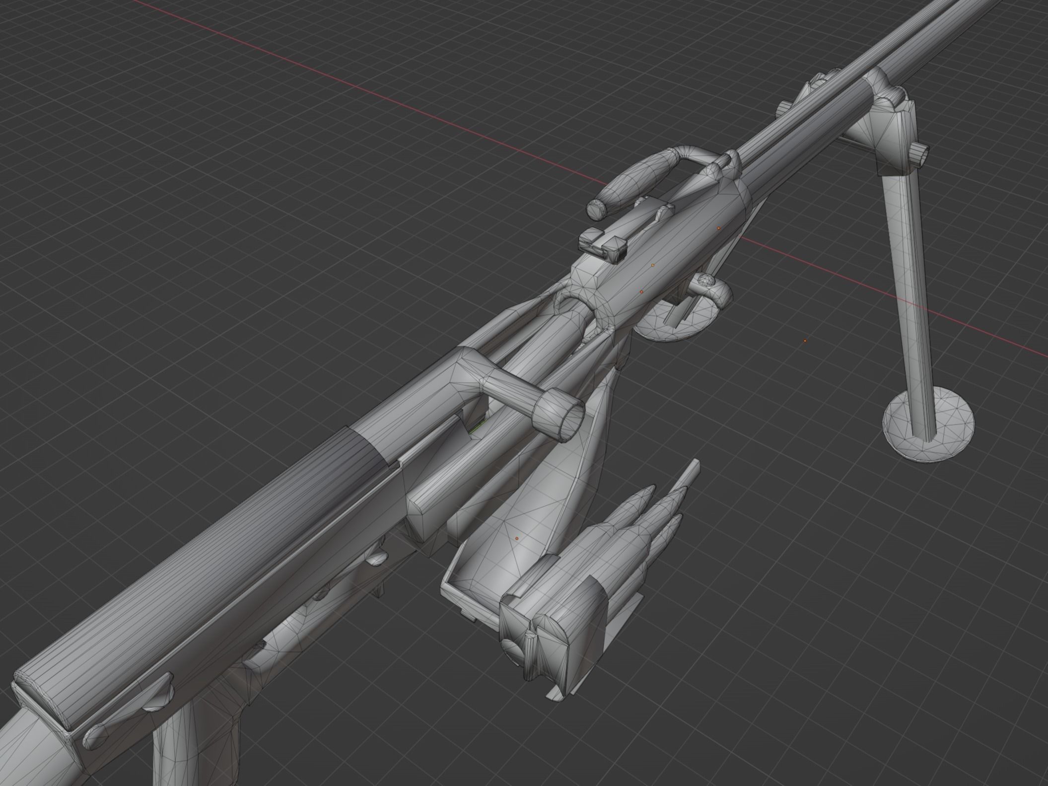 3D model PTRS 41 VR / AR / low-poly | CGTrader