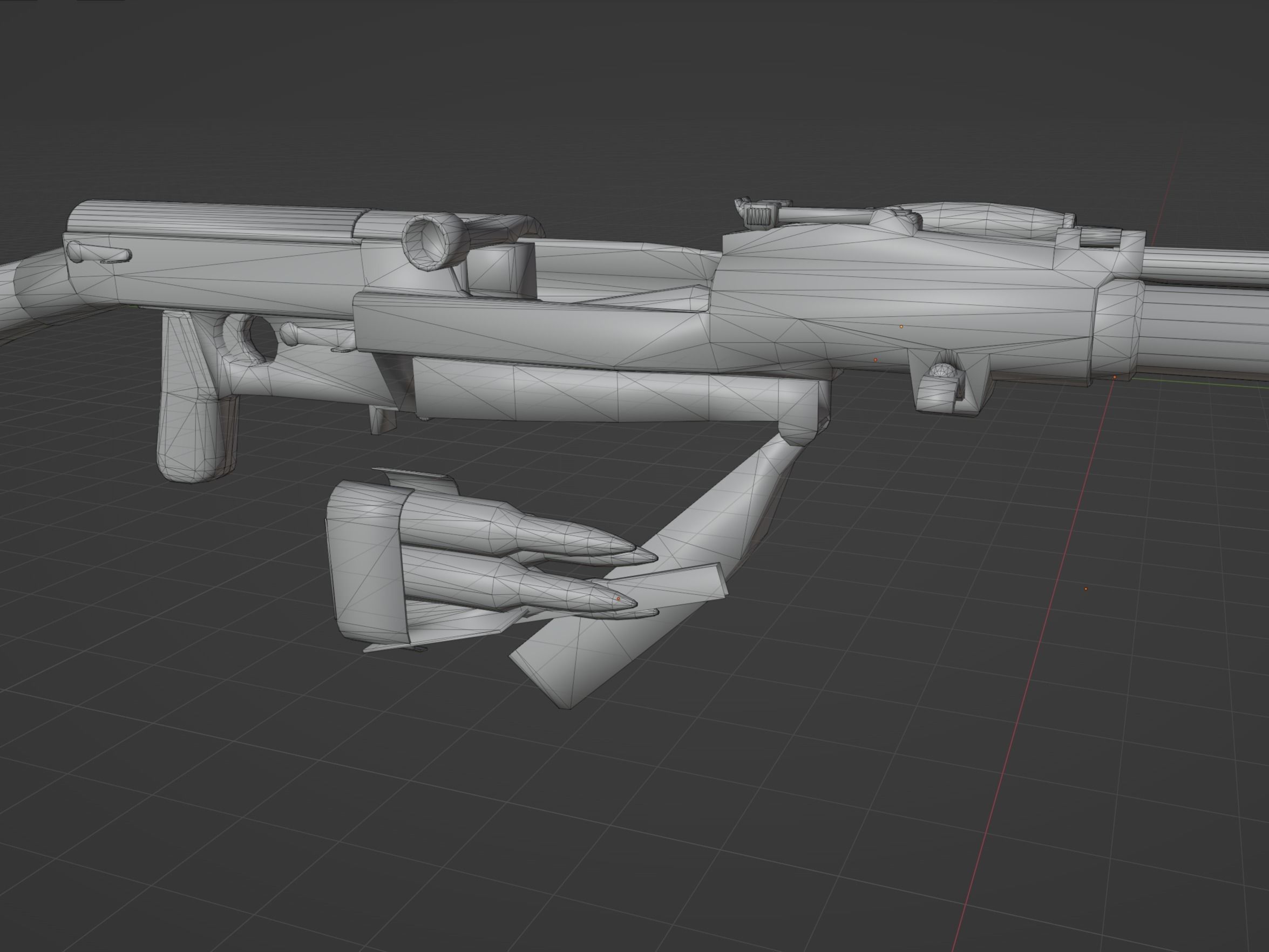 3D model PTRS 41 VR / AR / low-poly | CGTrader