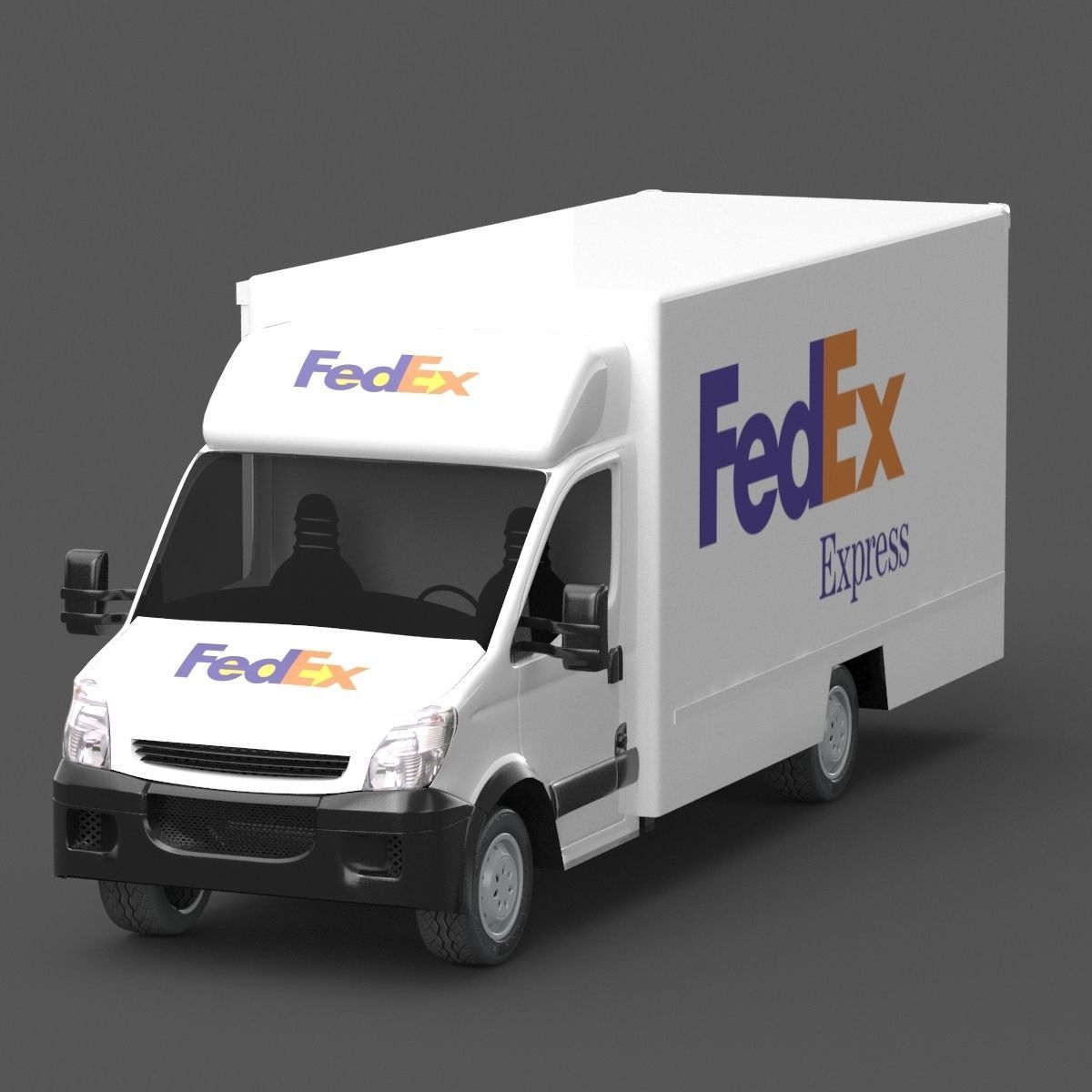 Fedex Truck 3D model | CGTrader