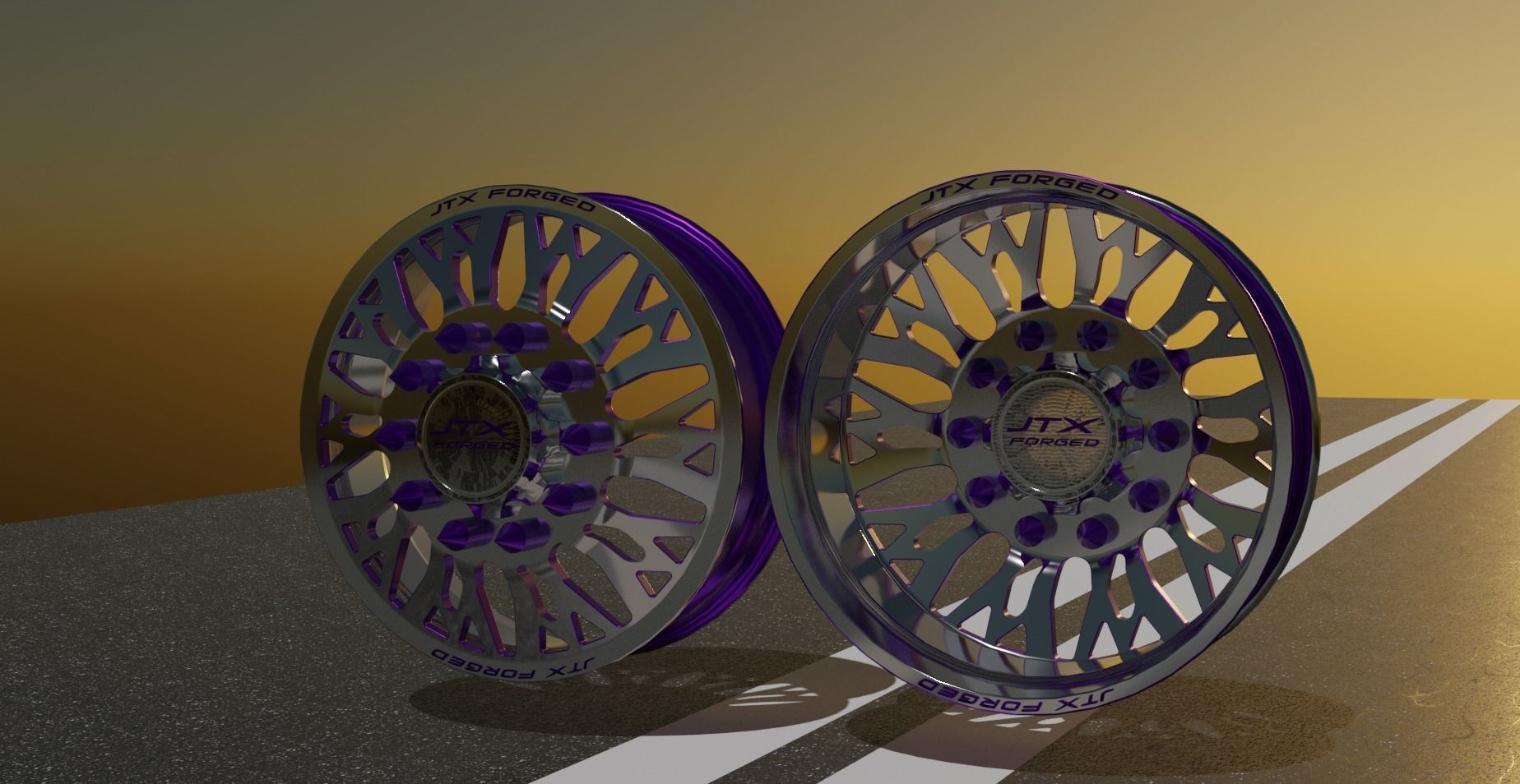 JTX Forged Lotus Dually 3D model | CGTrader