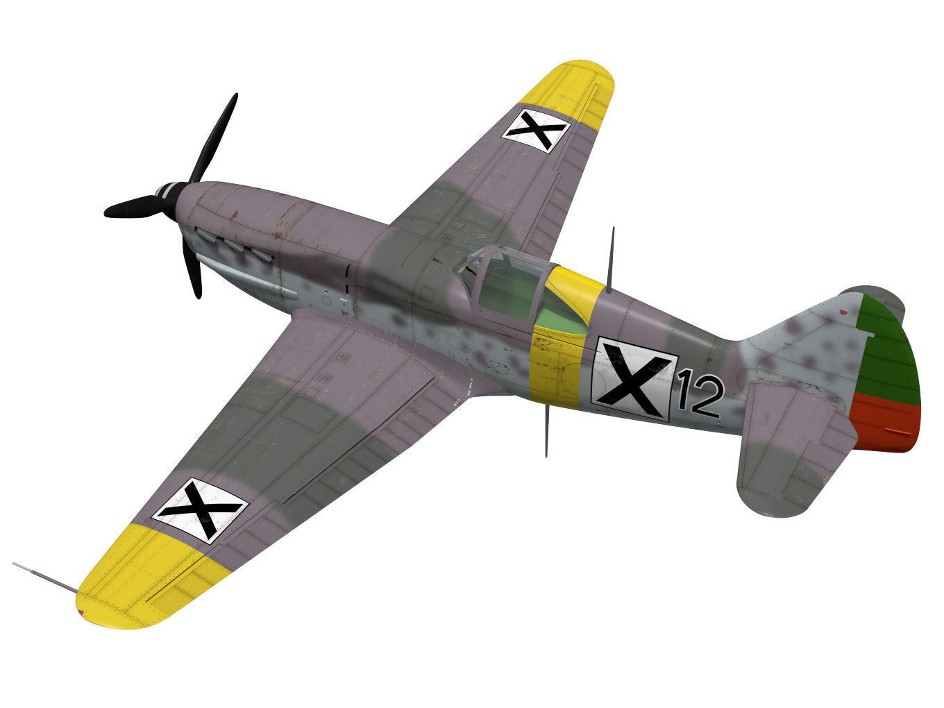 Dewoitine D520 3D model | CGTrader