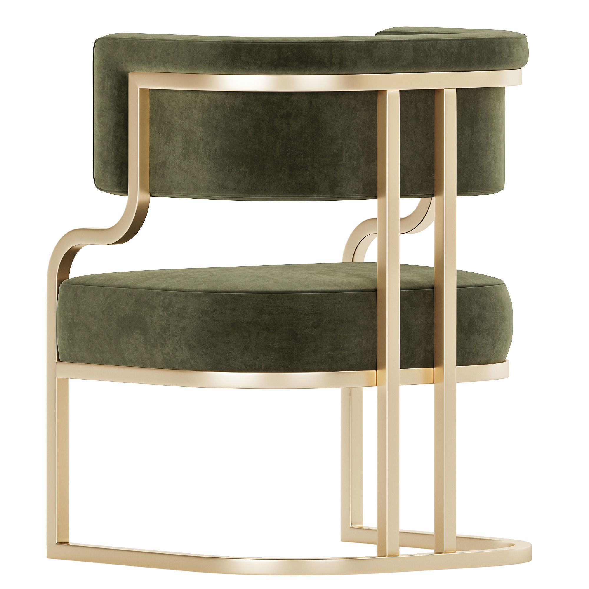 Light fixture faux modern chairs 3D model | CGTrader